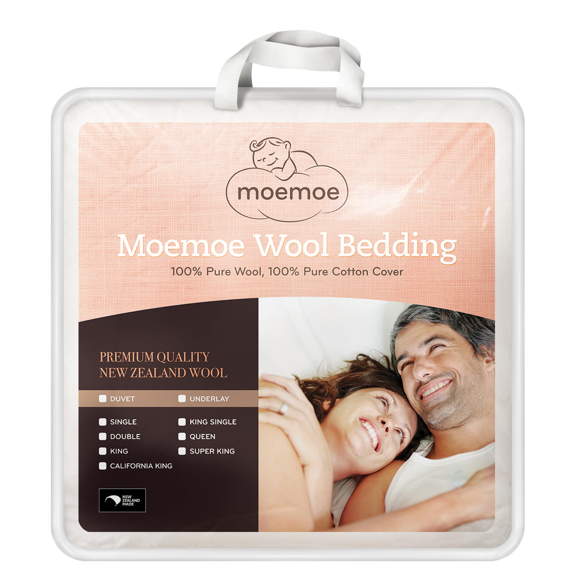 Moemoe Wool Duvet Inner, 300gsm – Moemoe NZ